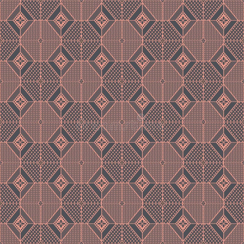 Diamond Checkered Pattern Vector Template Home Decor Stock Vector ...