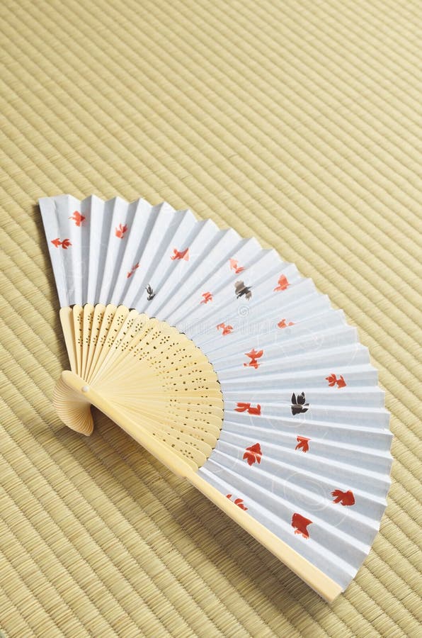 Japanese fan stock photo. Image of senshu, prickly, white - 26723742