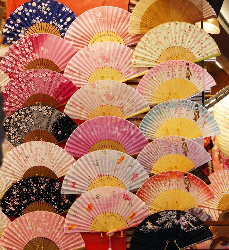 Traditional japanese fan stock image. Image of accessory - 2414877