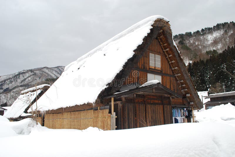 Japanese farm house stock image. Image of shirakawa, world - 21437213
