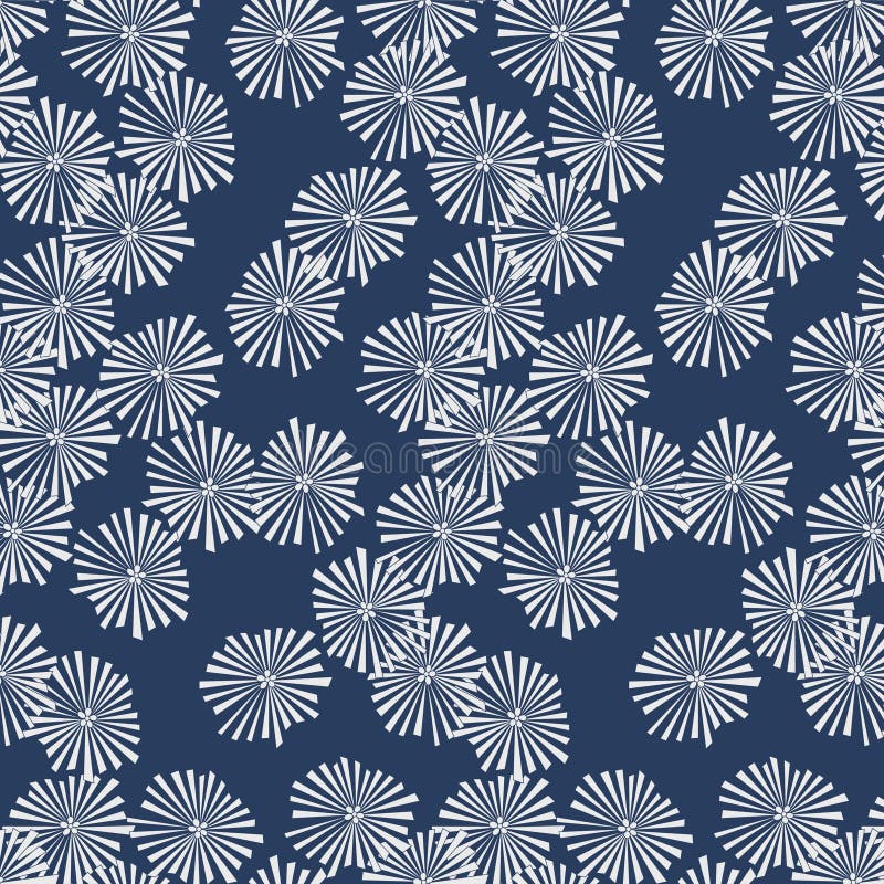 Japanese Firework Flower Pattern Stock Vector - Illustration of ...