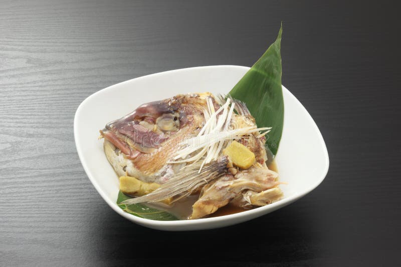 Japanese fish dish stock photo. Image of bream, meal - 27845072