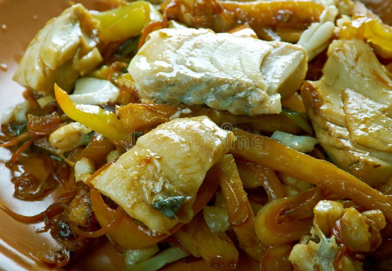 Japanese fish dish stock image. Image of sliced, dinner - 77985695