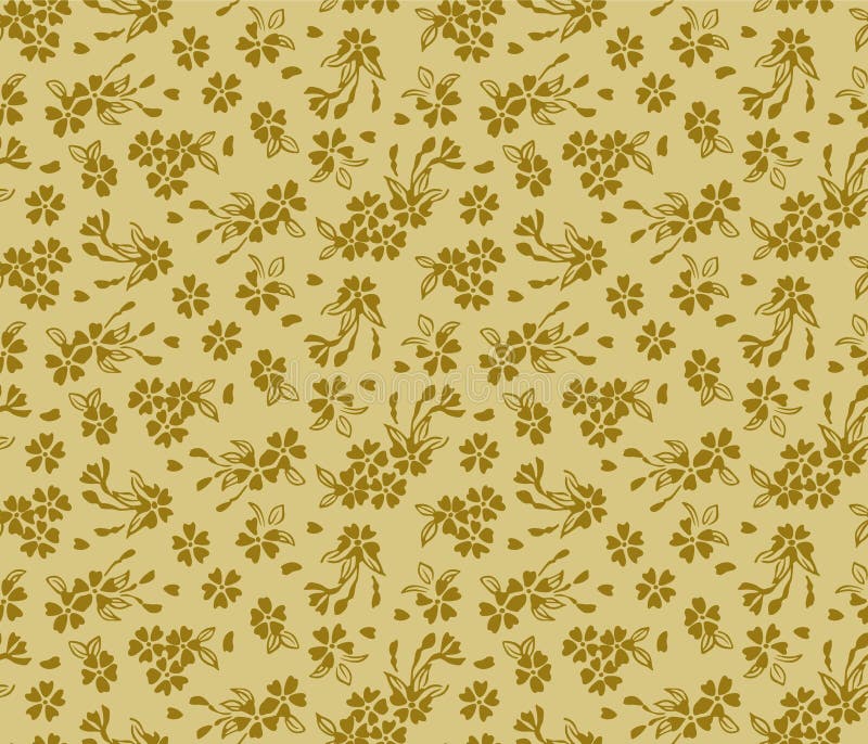 Japanese Wind Cloud Motif Vector Seamless Pattern Stock Vector ...