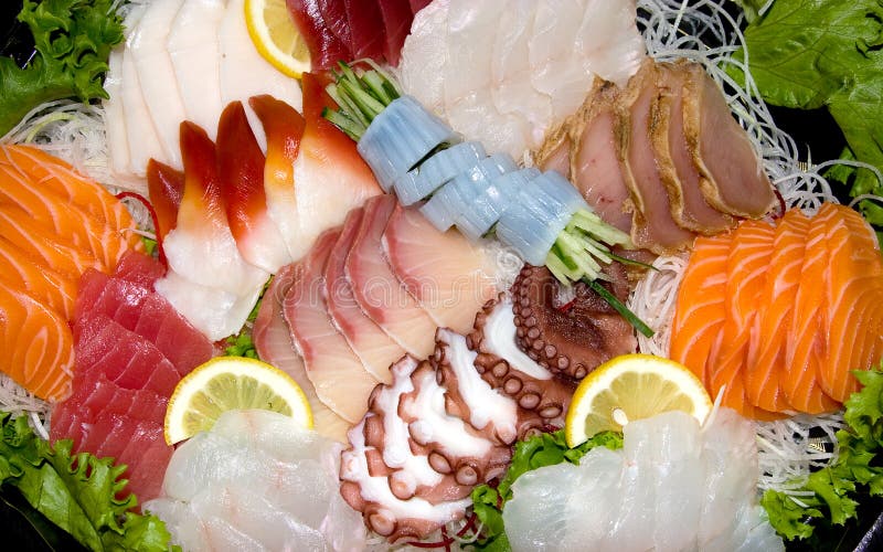 Otsukuri Sashimi stock photo. Image of japanese, platter - 50806968