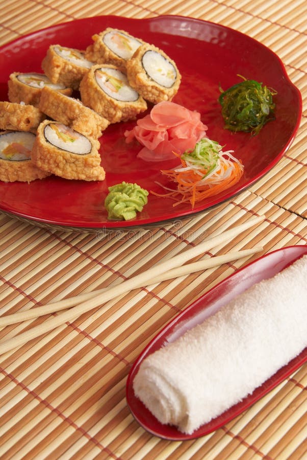 Japanese Food stock photo. Image of crab, color, sampler - 8070272