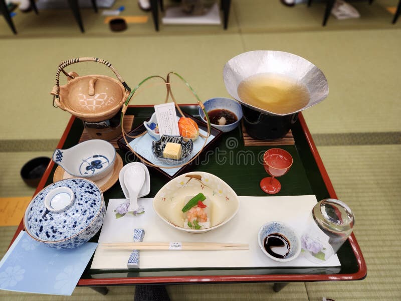Japanese Food Clasic Style Set Editorial Stock Image - Image of clasic ...