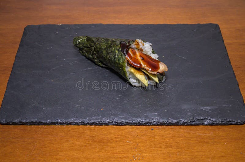 Japanese Food - Duck Temake and Sauce Stock Photo - Image of health ...
