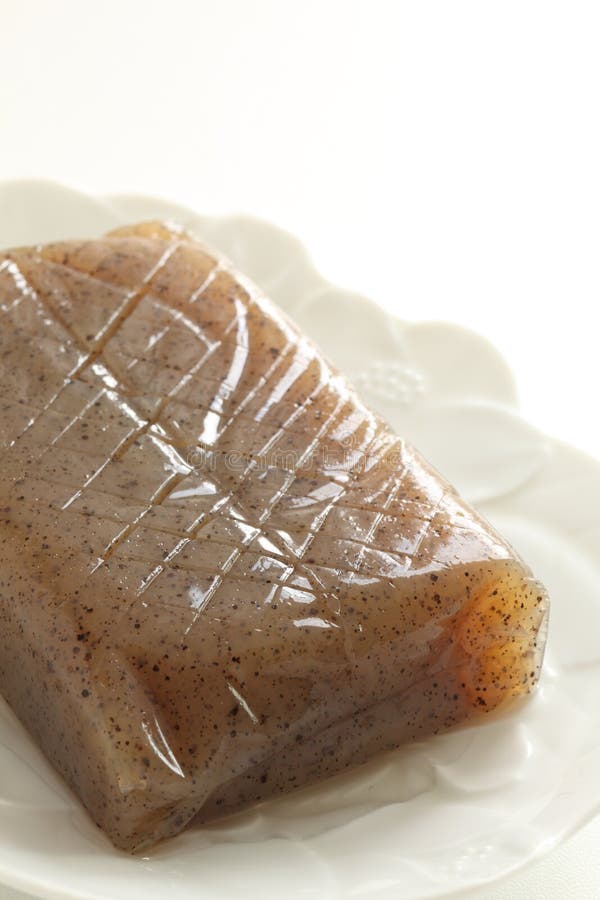 Japanese Food Ingredient, Konjac Stock Photo - Image of food, dish ...