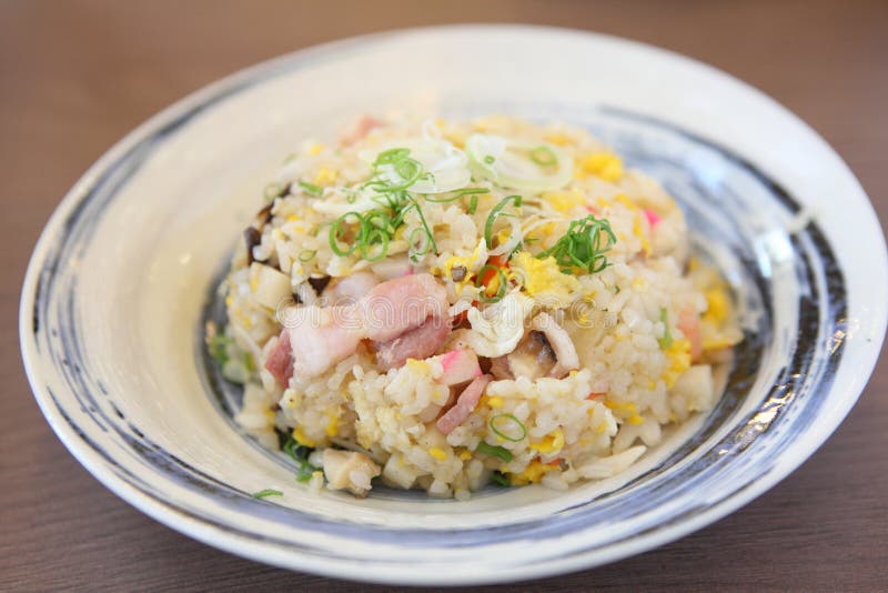 Japanese Fried rice stock image. Image of dish, lunch - 38221527