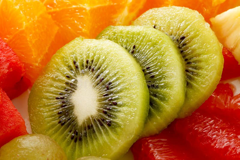 Japanese Fruit Platter, Beautifully Cut Fruit Stock Photo - Image of ...