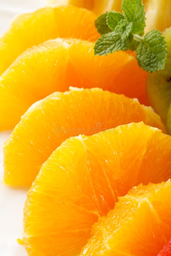 Japanese Fruit Platter, Beautifully Cut Fruit Stock Image - Image of ...