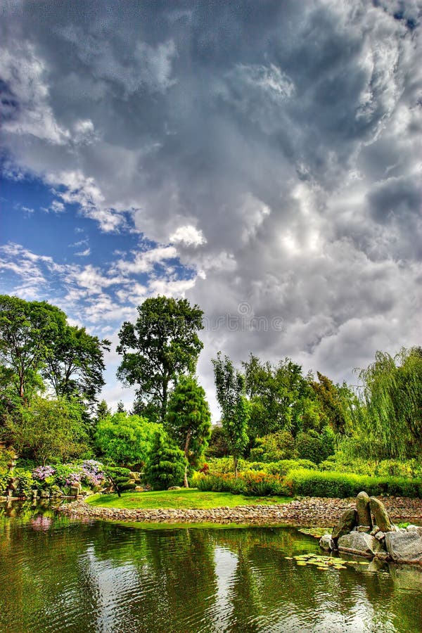 Japanese garden stock image. Image of green, nature, gardening - 38505561