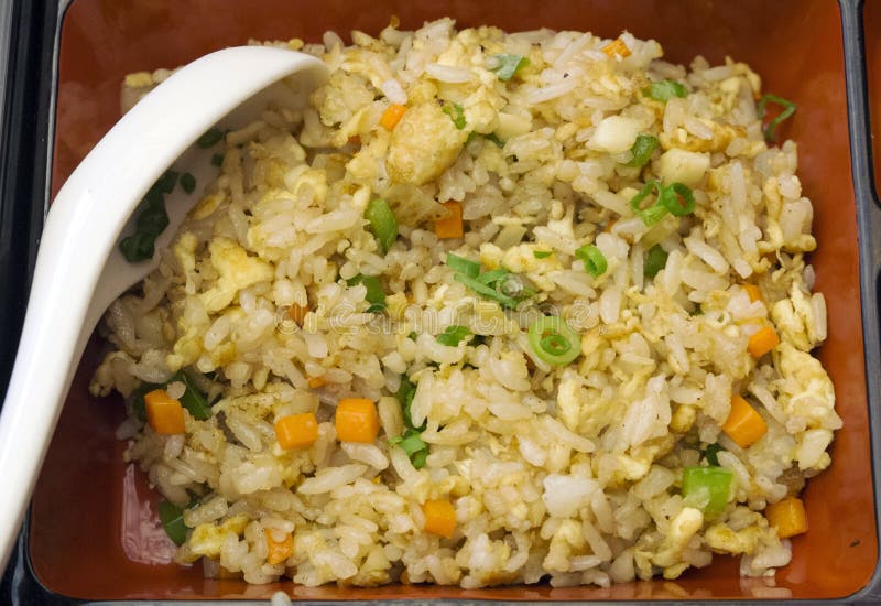 Japanese Garlic Fried Rice stock photo. Image of cooking - 38238474