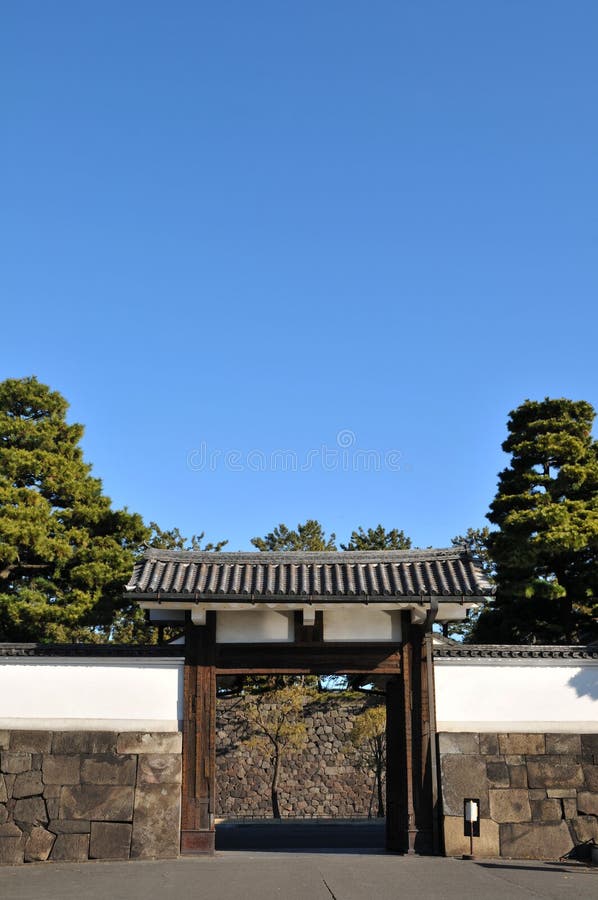 Japanese gate stock image. Image of tokyo, entry, asia - 23991085