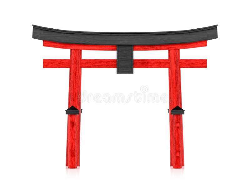 Japanese Gateway Stock Illustrations – 715 Japanese Gateway Stock ...