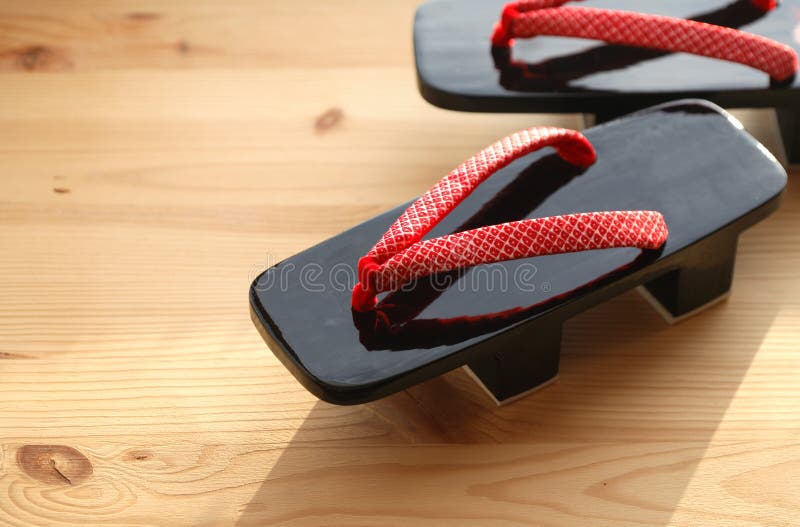 Japanese Geta Sandal stock image. Image of flop, japan - 18845941