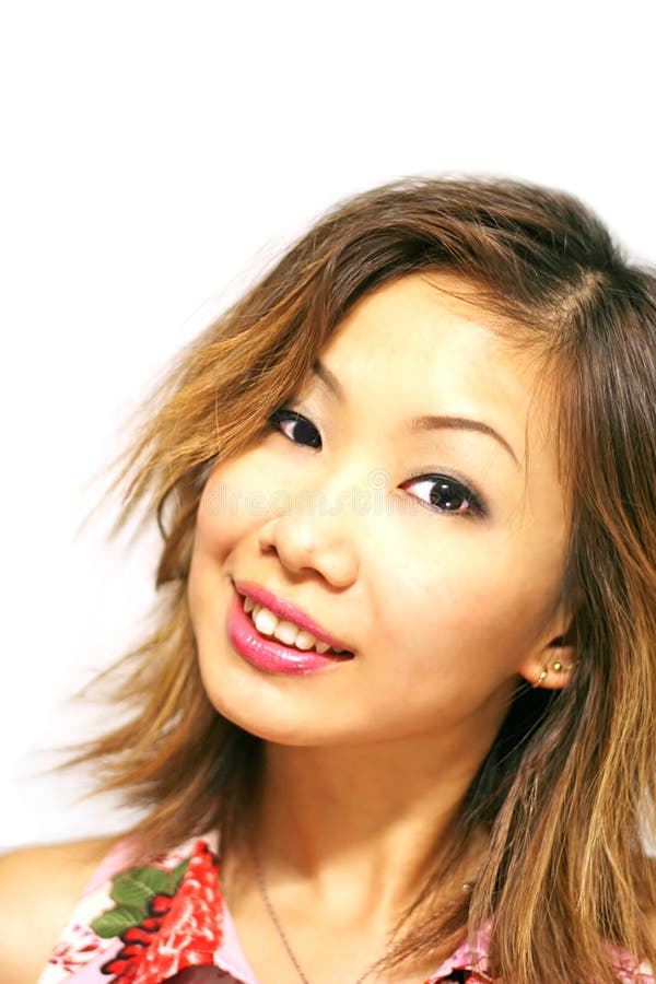 Japanese Girl Smiling stock image. Image of feminine, asian - 1774223
