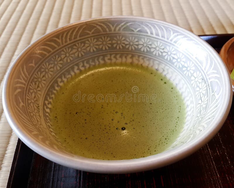 Japanese Green Tea stock photo. Image of bowl, style - 54744724