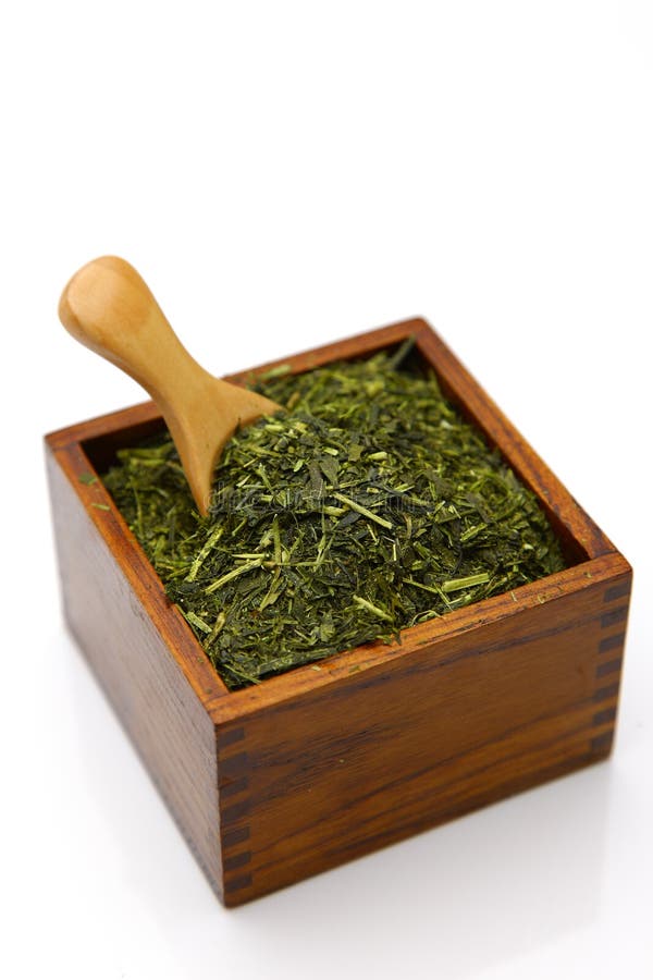 Japanese Green Tea Leaf stock image. Image of sencha - 41329219