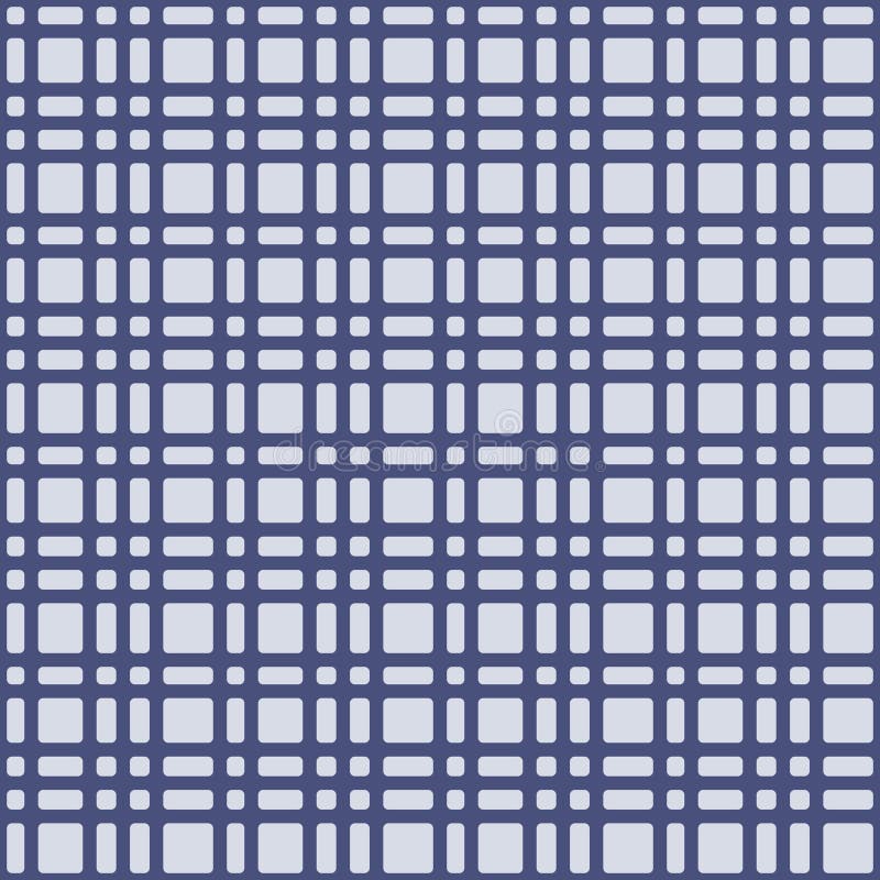 Japanese Grid Line Vector Seamless Pattern Stock Vector - Illustration ...