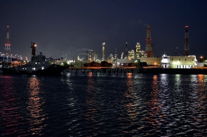 Japanese harbor . stock image. Image of summer, tourism - 100868679