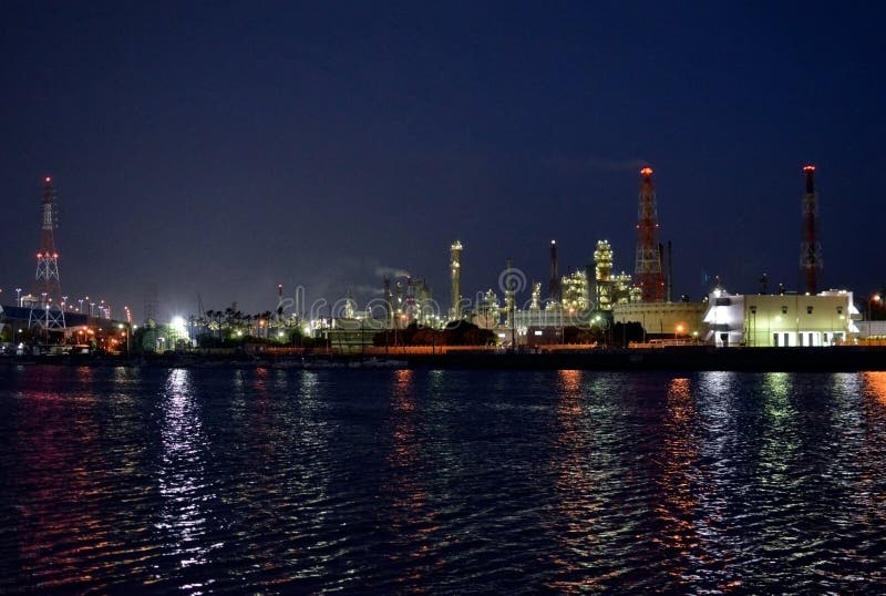 Japanese harbor . stock image. Image of small, vacation - 100869247