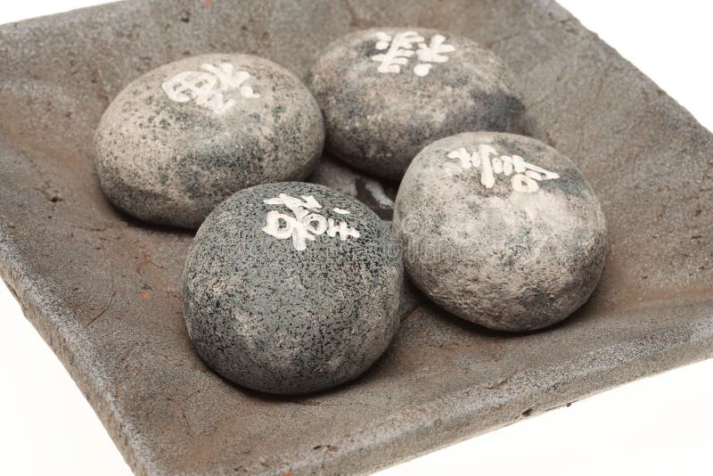Japanese healing stones stock image. Image of ayurveda - 58925267