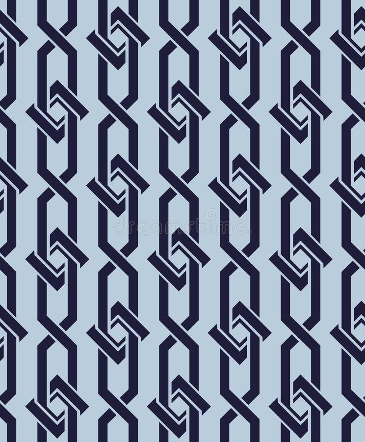 Japanese Hexagon Chain Vector Seamless Pattern Stock Vector ...