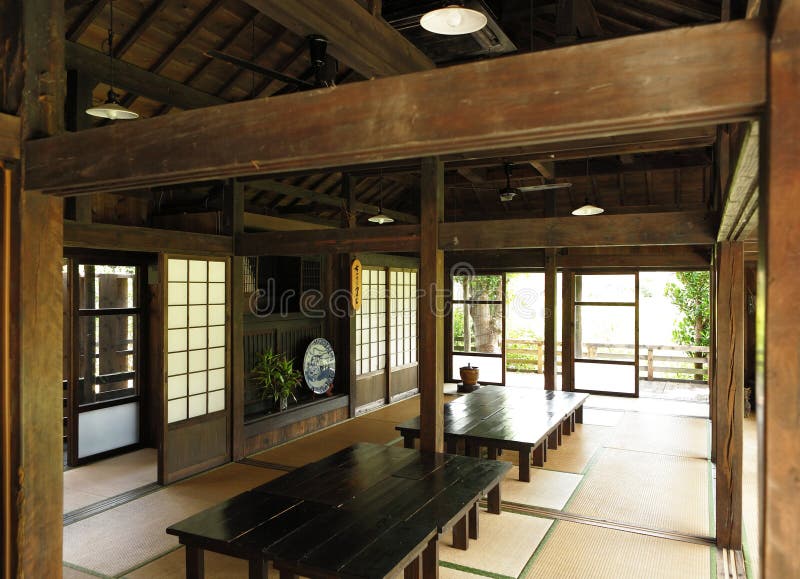 Japanese home stock photo. Image of floor, natural, interior - 15401838