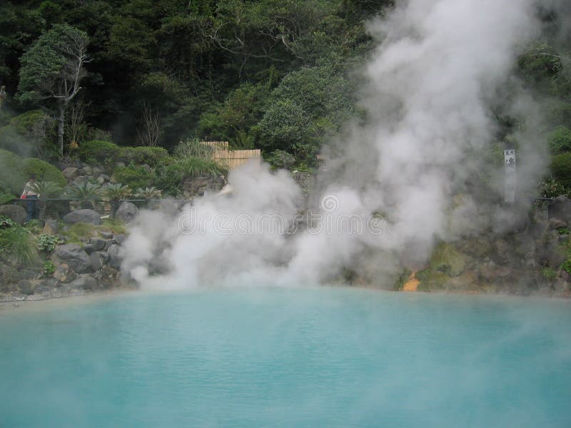 Japanese hot springs stock image. Image of aqua, water - 11744353