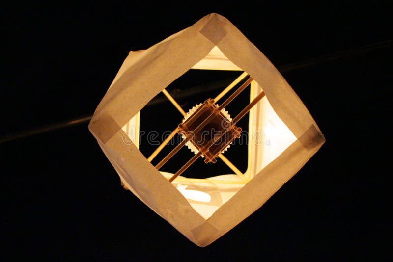 Japanese Lantern from the Bottom Stock Photo - Image of lantern ...
