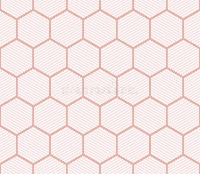 Japanese Line Honeycomb Vector Seamless Pattern Stock Vector ...