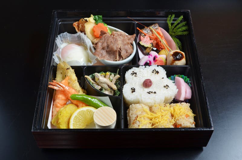 Japanese lunch box stock photo. Image of bento, vegetable - 56390336