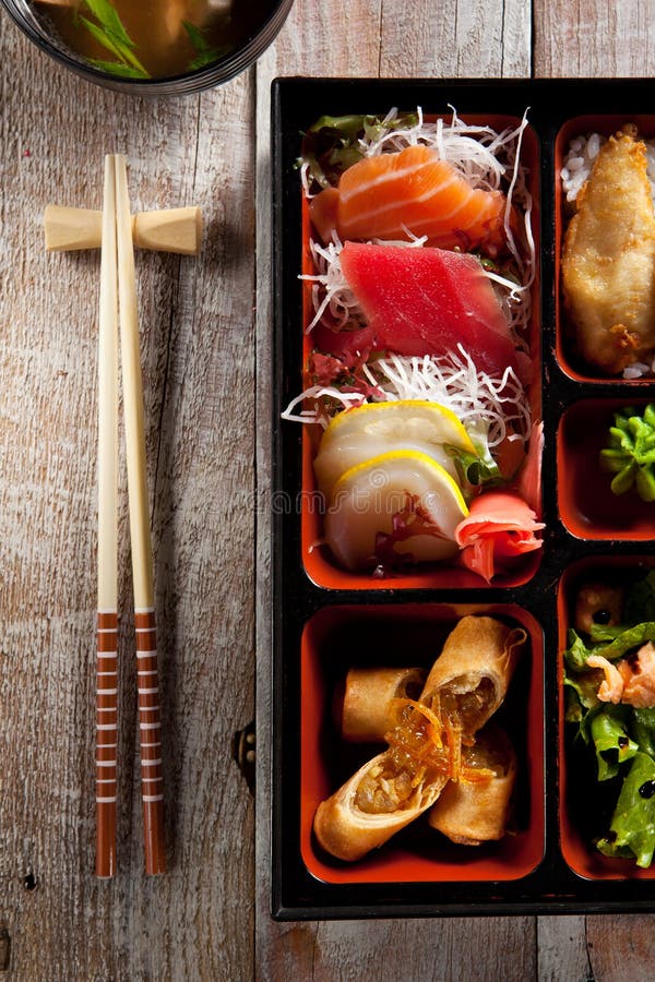 Japanese Lunch Box stock photo. Image of dinner, asia - 66508000