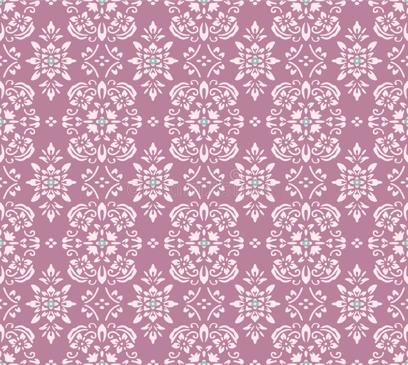Japanese Luxury Flower Motif Vector Seamless Pattern Stock Vector ...