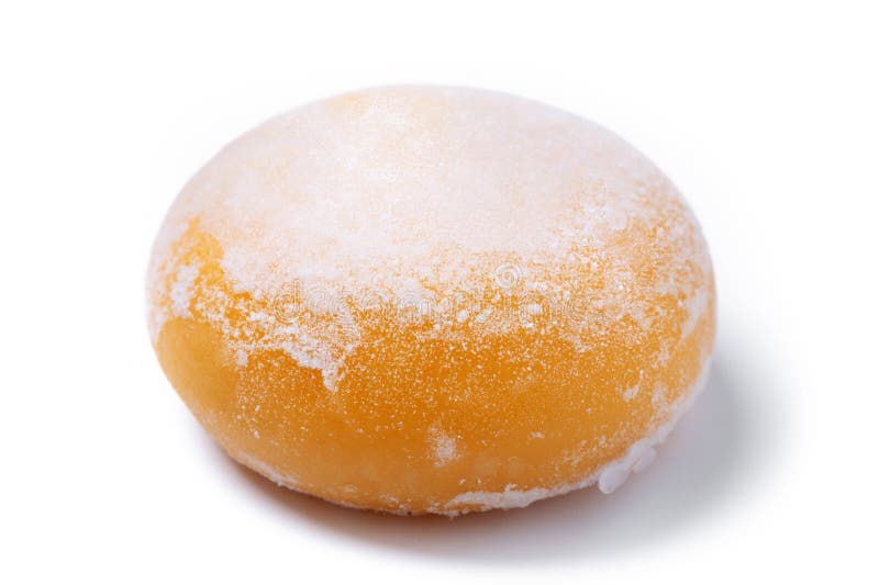 Japanese Mango Ice Cream Mochi Stock Image - Image of white, dessert ...