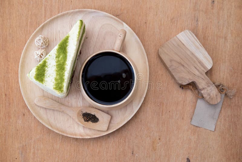 Japanese Matcha Green Tea Cake Stock Image - Image of dessert, healthy ...