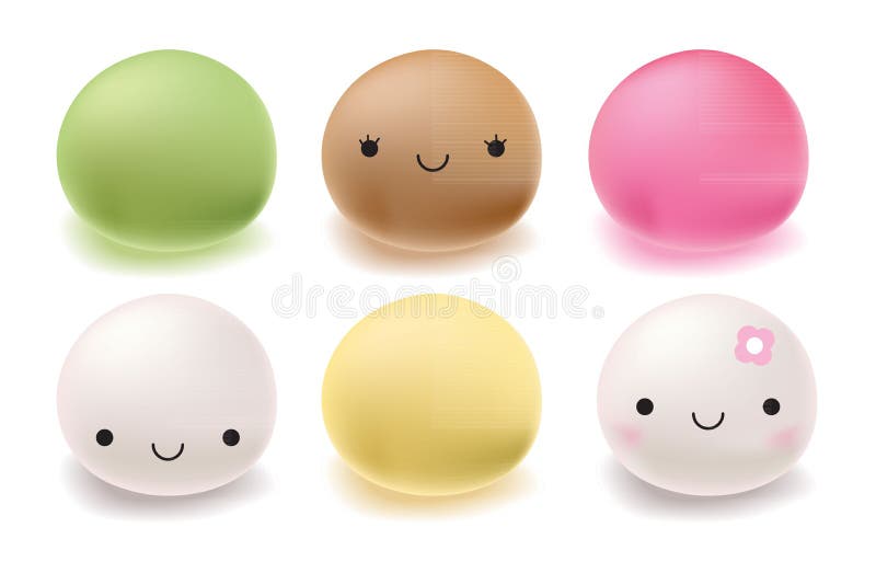 Mochi Stock Illustrations – 7,528 Mochi Stock Illustrations, Vectors ...