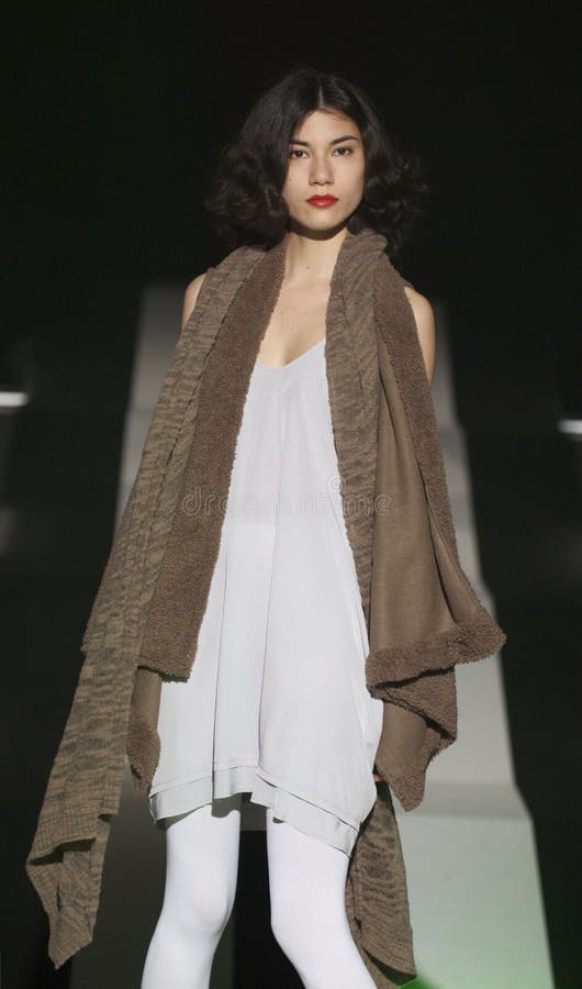 Japanese Model on Runway editorial photo. Image of model - 18091301