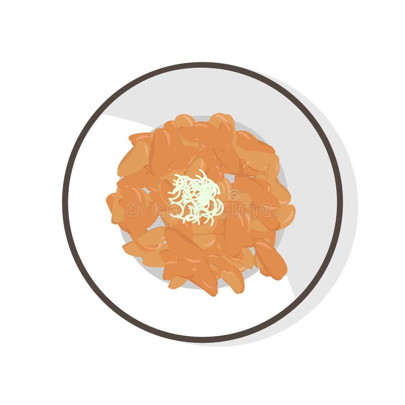 Japanese National Cuisine, Natto Beans. Vector Illustration. Stock ...