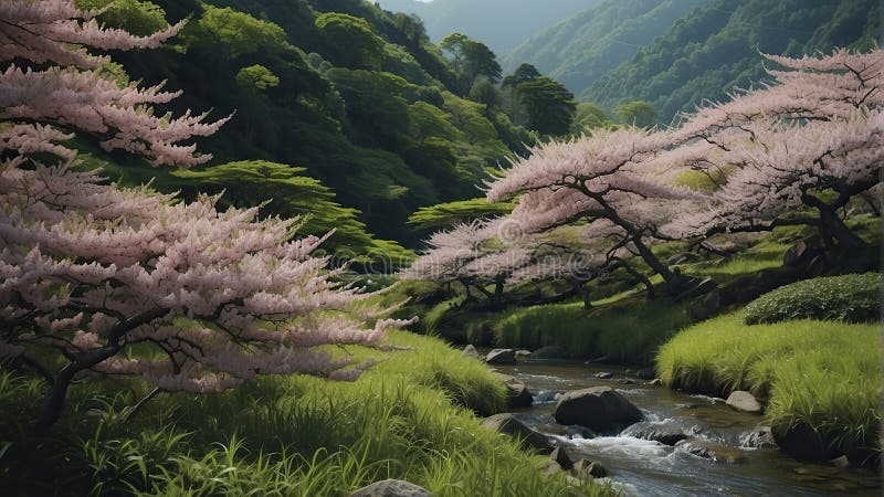 Japanese Nature, Japanese Nature Scenery, Nature in Spring, Green ...