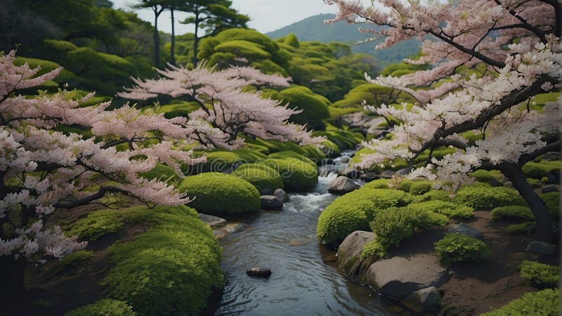 Japanese Nature, Japanese Nature Scenery, Nature in Spring, Green ...