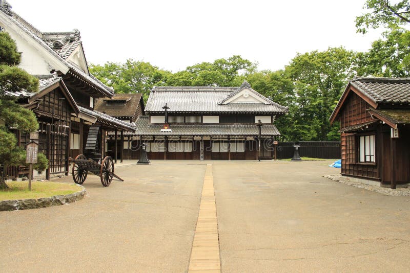 Japanese Ninja Village Architecture Editorial Photography - Image of ...