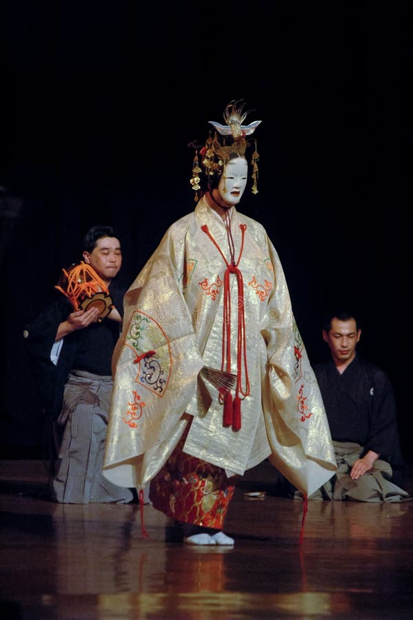 JAPANESE NOH THEATRE editorial stock photo. Image of japanese - 55019228