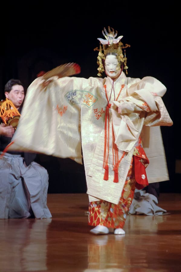JAPANESE NOH THEATRE editorial stock photo. Image of japanese - 55019228
