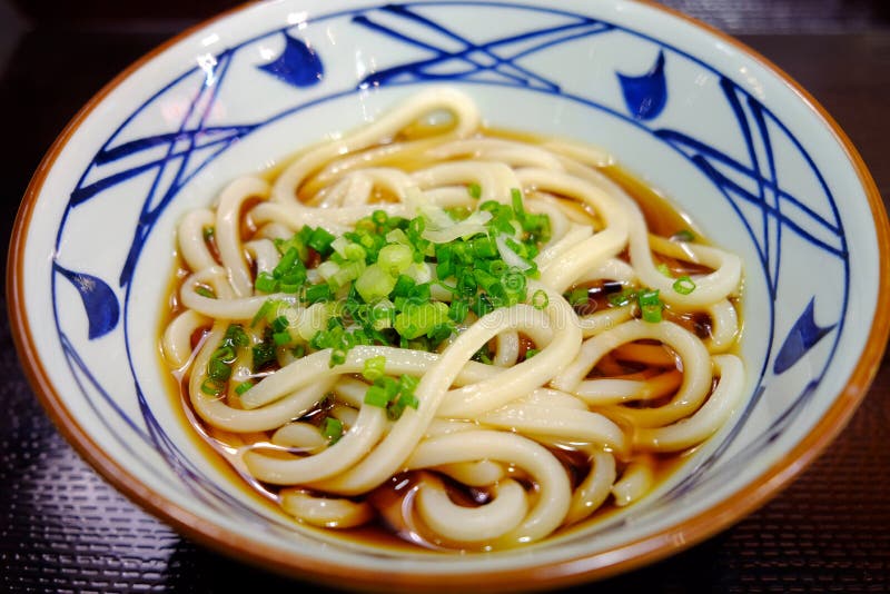 Japanese Noodle in Cold Soup Stock Image - Image of flower, bright ...