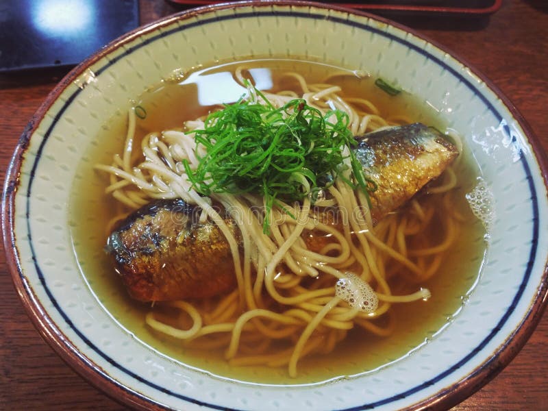 Japanese noodle stock photo. Image of fish, japanese - 65593916