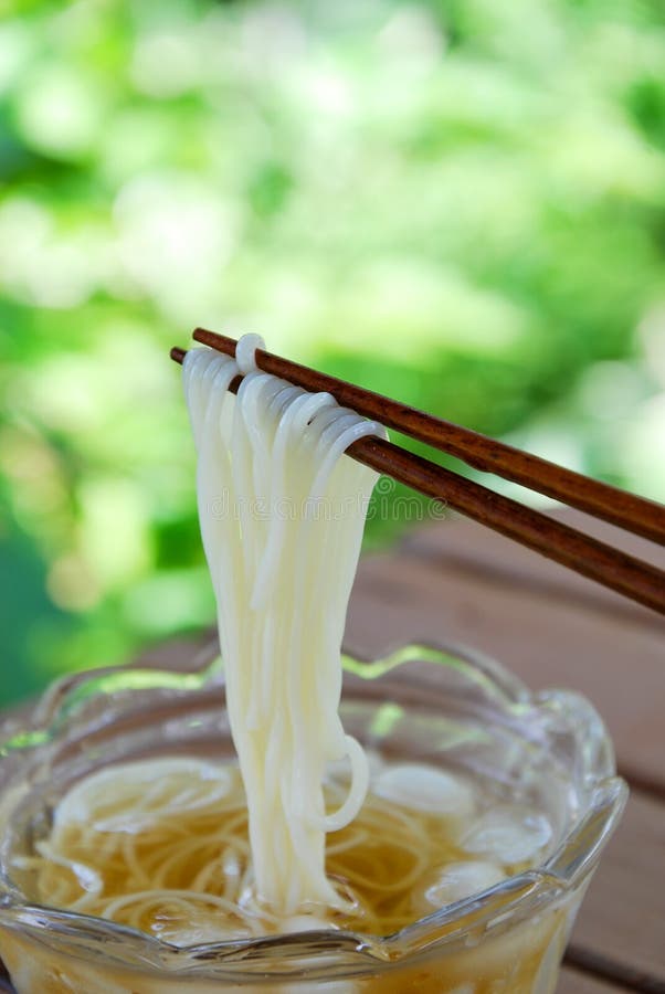 Japanese noodle somen stock image. Image of food, eating - 55324307