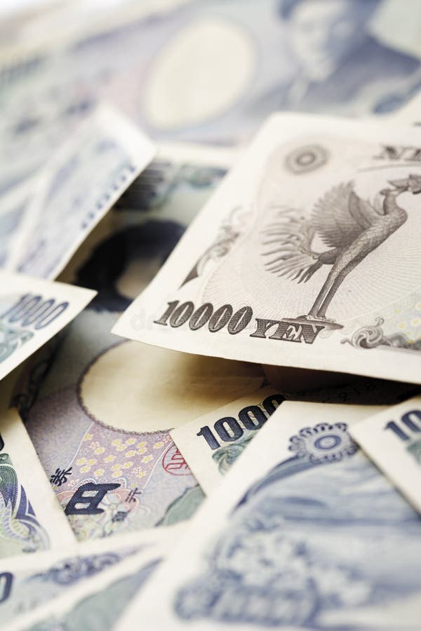 Japanese Yen notes stock image. Image of cash, finance - 53465505
